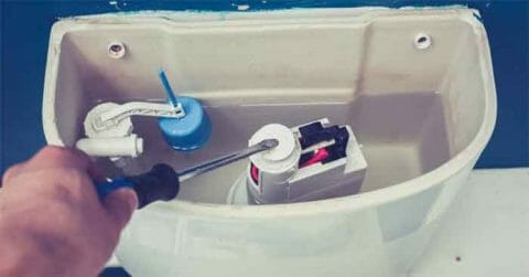 How to Flush a Toilet when the Handle is Broken